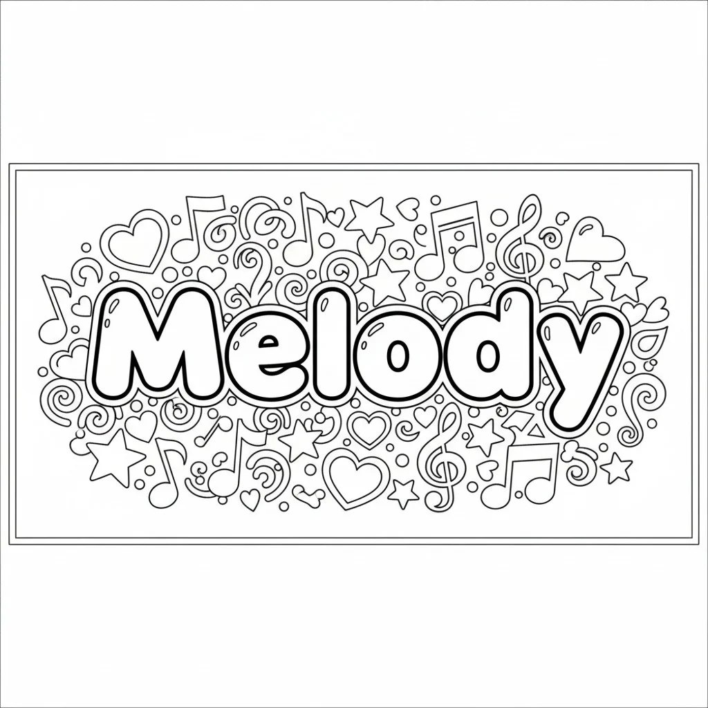 Free Name Coloring Pages - Printable PDF Download 2025